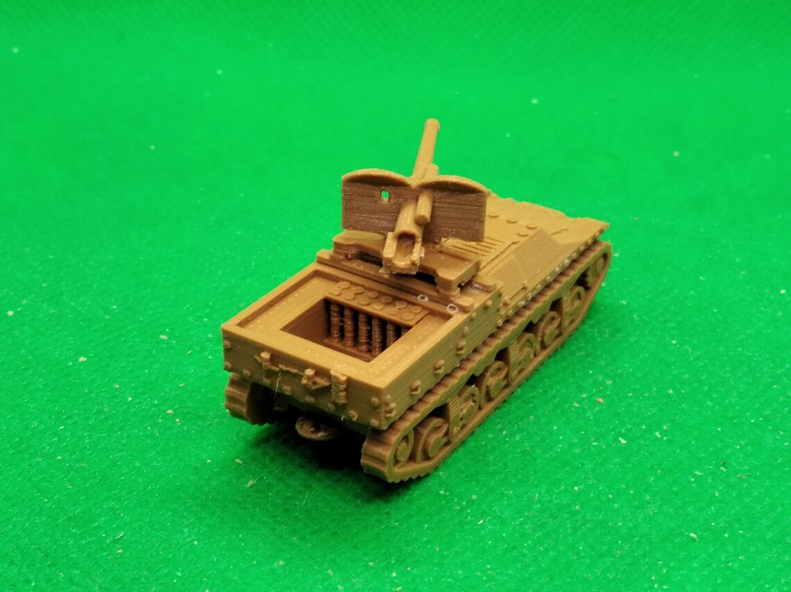 1/72 Scale French Lorraine 37L SA47 Tank Destroyer Prototype - Etsy