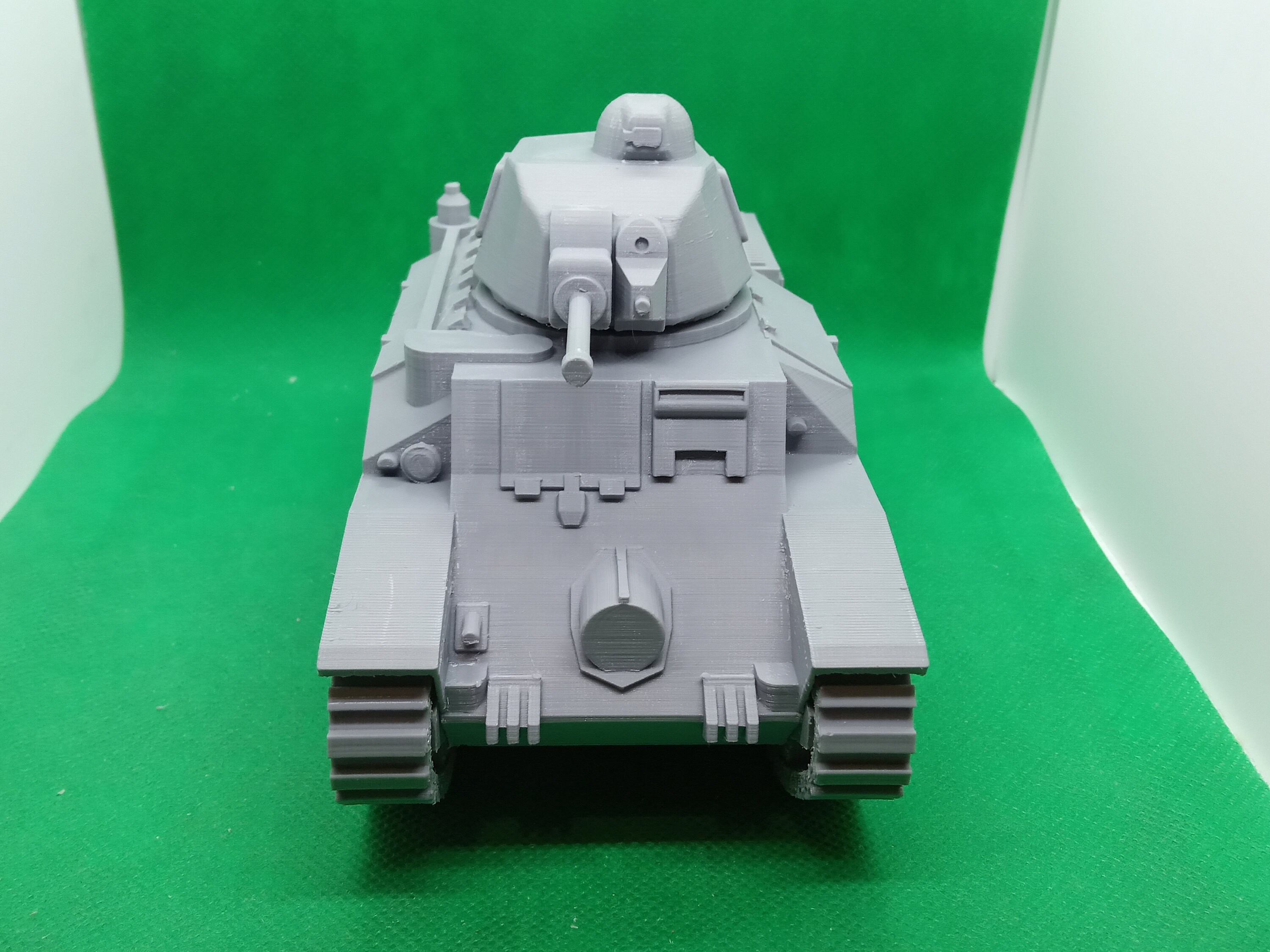 1/30 escala francesa Renault Char D2 tanque medio sa35 - Etsy España