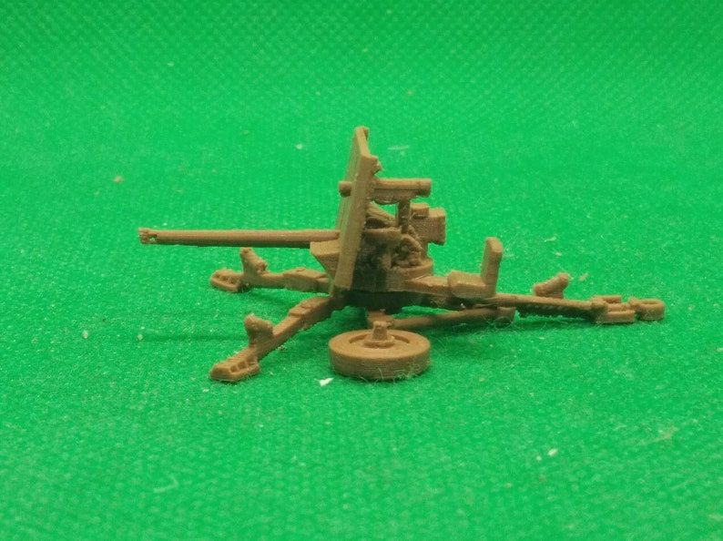 1/72 Scale 4 X British QF 2 Pdr Anti-tank Gun firing - Etsy