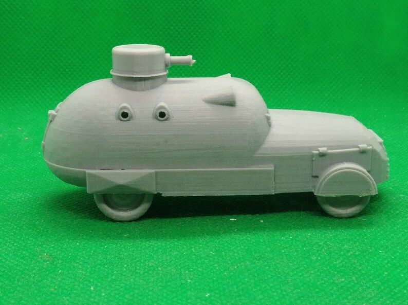 1/72 Scale Spanish Constructora Field Armored Truck, Spanish Civil War ...