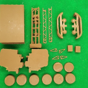 1/72 Scale Italian Breda 51 Transport Truck, World War Two, Northern ...