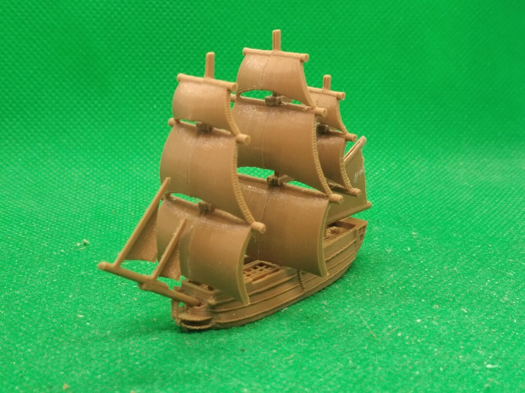 1/700 Scale Unarmed Merchant Ship, Black Seas, XVIII, XIX Century ...