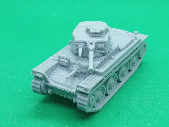 1/72 Scale German Panzer 38t Ausf A Light Tank World War | Etsy