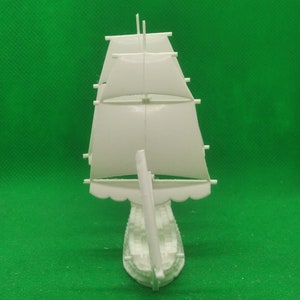 1/700 Scale Spanish Rayo 100-gun Ship-of-the-line, 2nd Rate, Black Seas ...