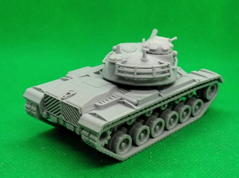 1/72 Scale US M48A5 Main Battle Tank (M48A2 Type Commander's Cupola ...