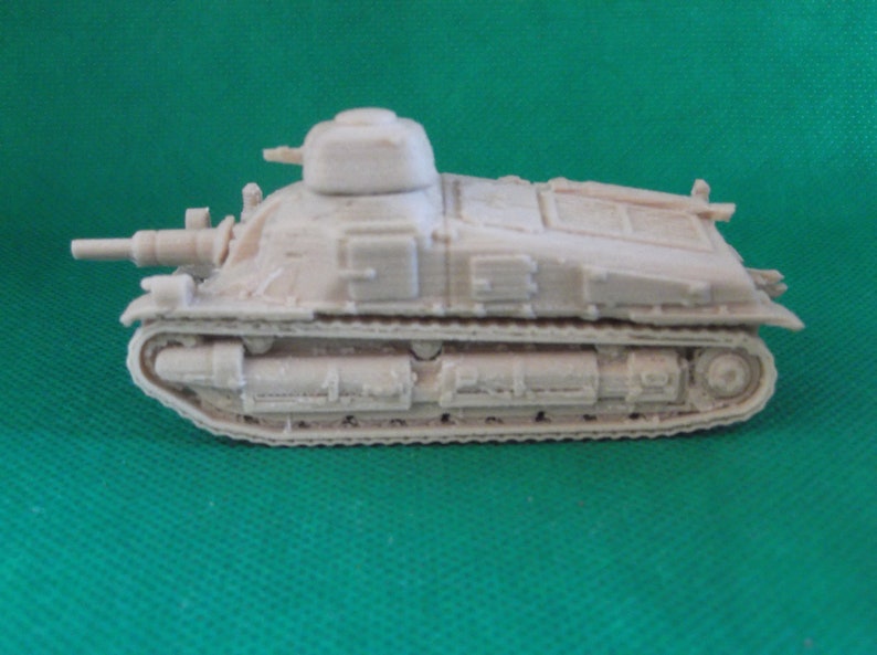 1/72 Scale French Somua Sau40 Self Propelled Gun, World War Two, WW2 ...