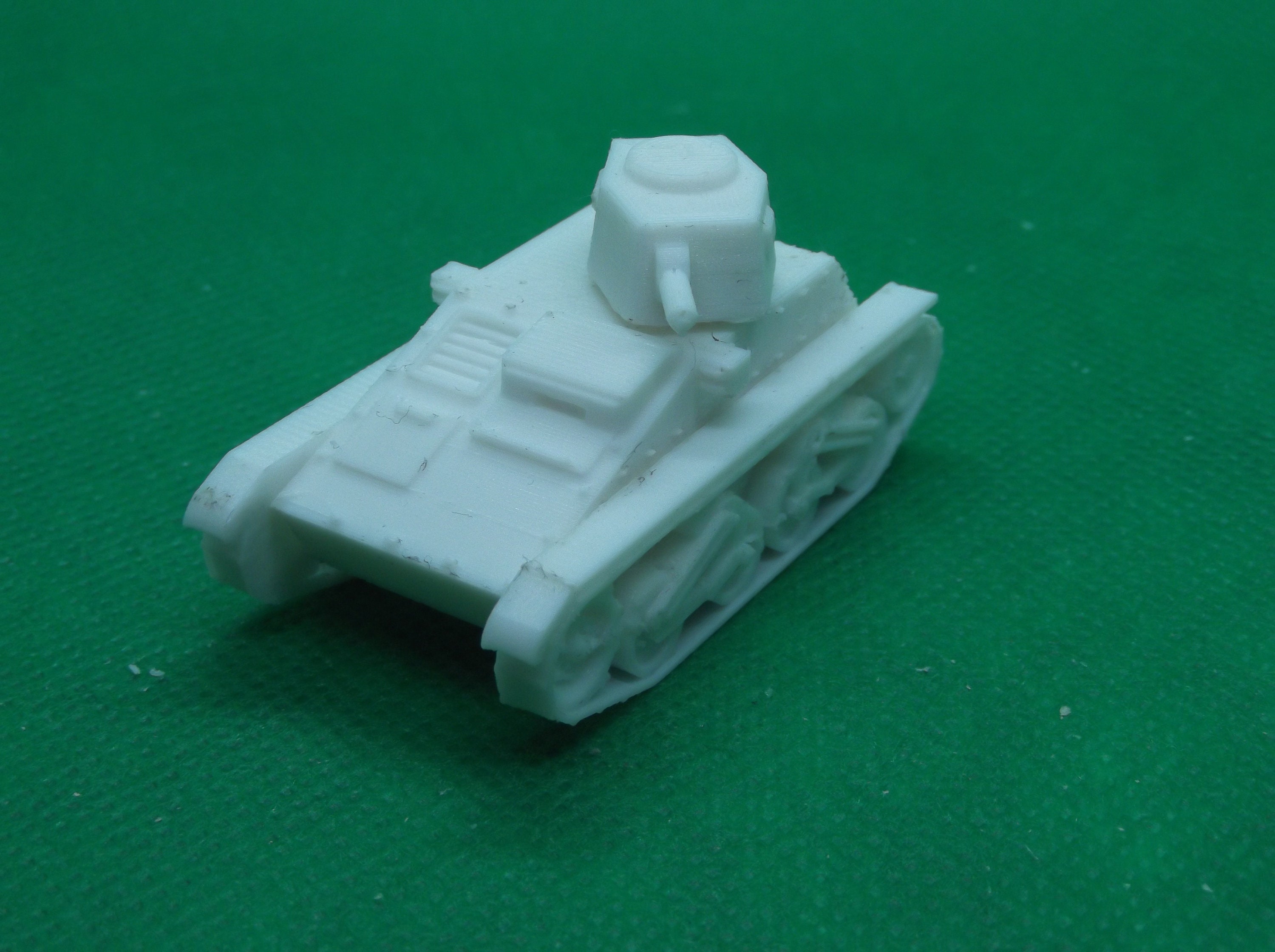 1/72 Scale Latvian Vickers Model 1935 Light Tank World War - Etsy