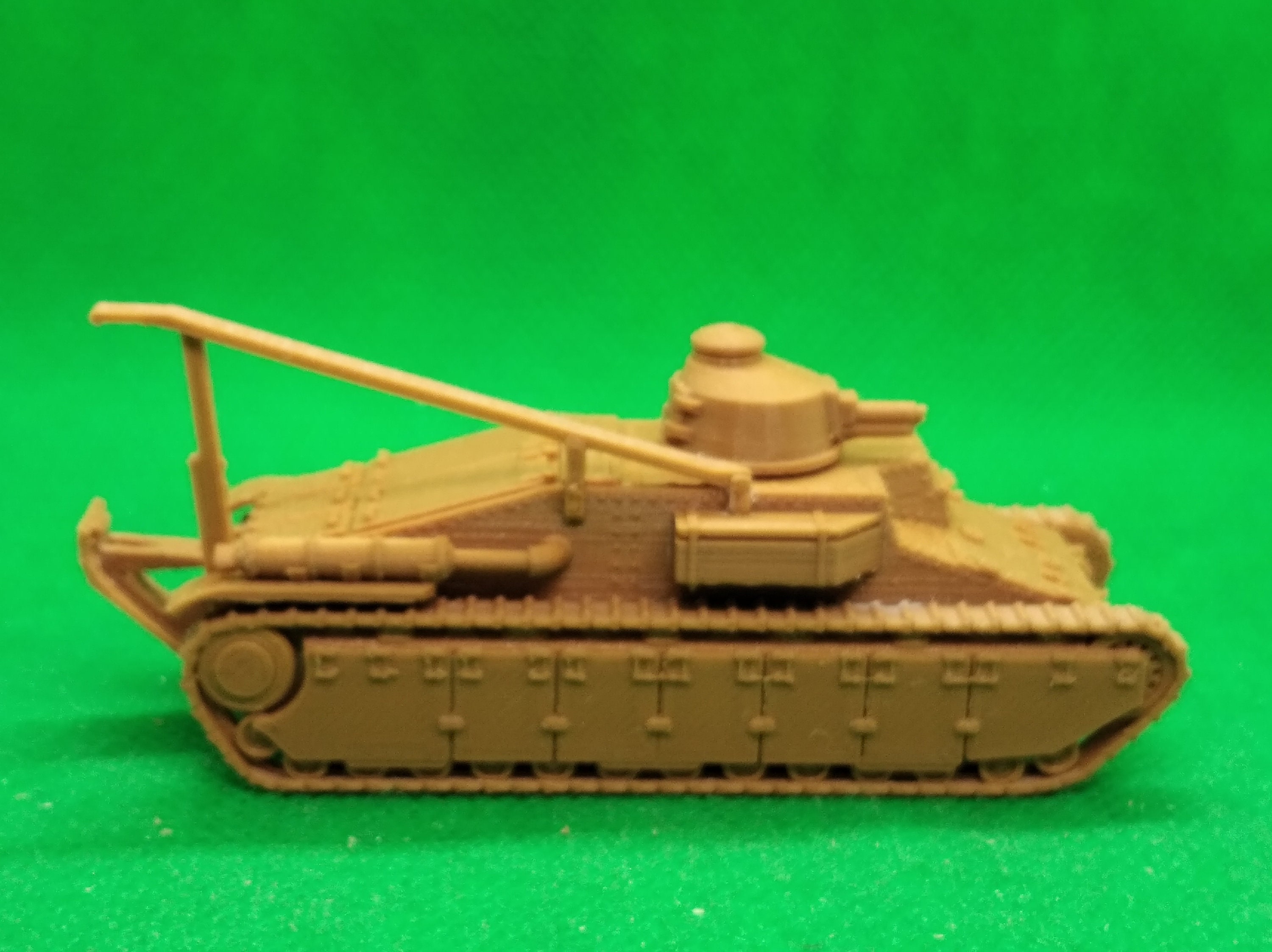 1/72 Scale Early Production French Renault Char D1 Infantry | Etsy