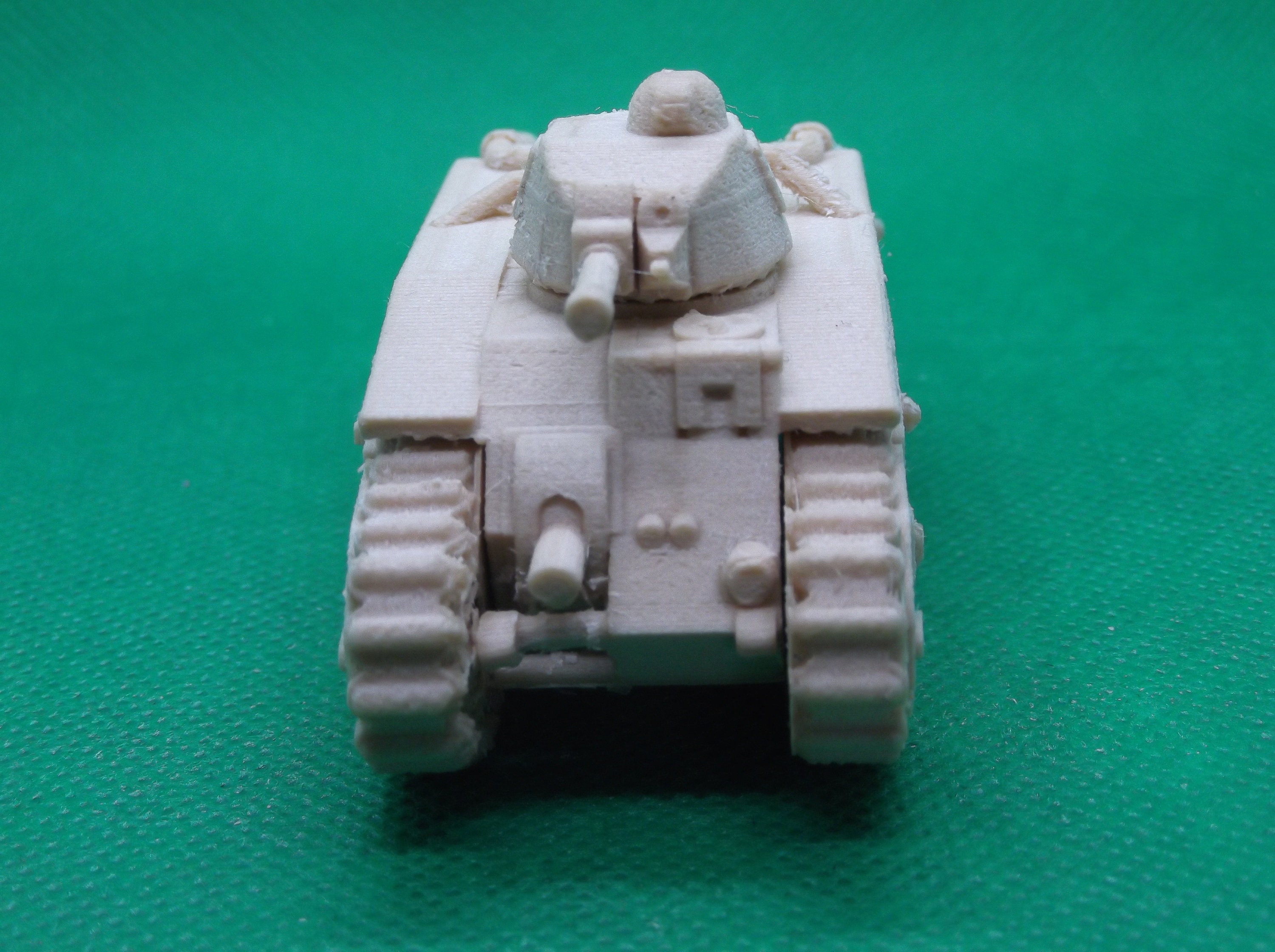 1/72 Scale French Char B1bis Medium Tank APX Turret With SA35 - Etsy