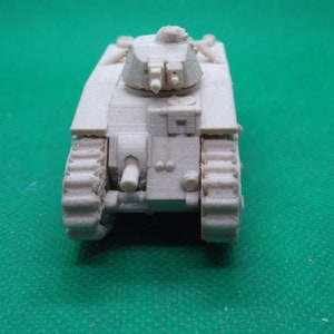1/72 Scale French Char B1 Medium Tank (APX Turret With SA34 Gun), World ...