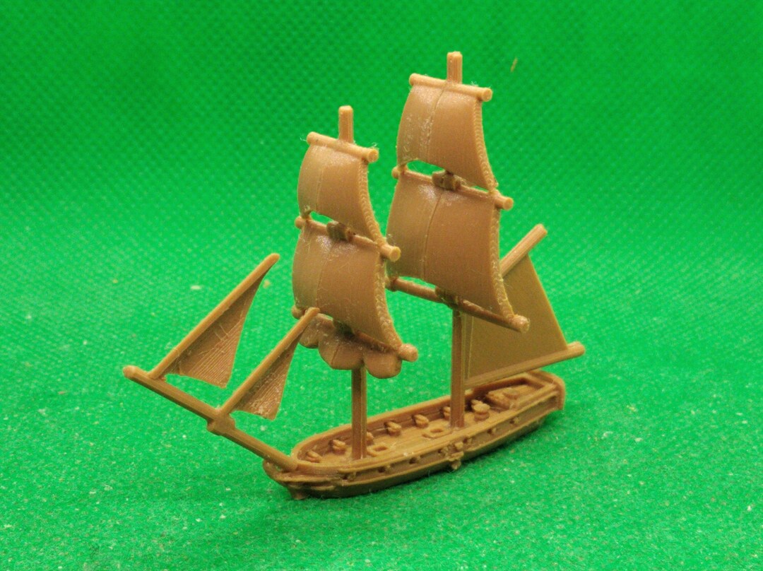 4 X 1/700 Scale HMS Sophie 14-gun Sloop-of-war, Unrated, Suitable for ...