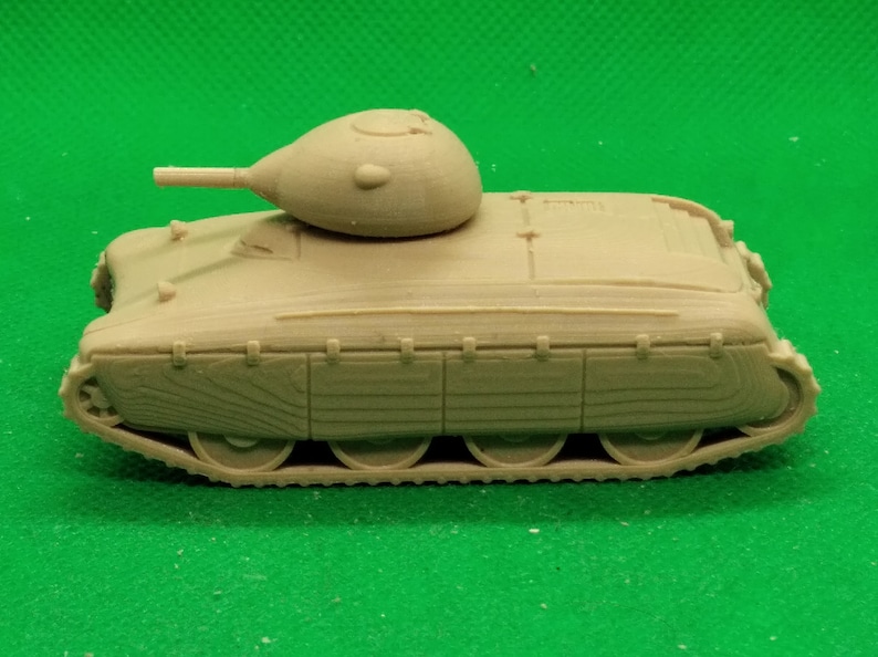 1/72 Scale French AMX 40 Cruiser Tank Prototype World War - Etsy
