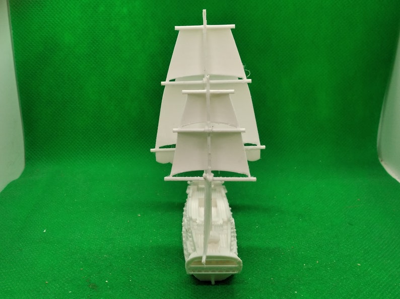 1/700 Scale Spanish San Ildefonso 80-gun Ship-of-the-line 3rd - Etsy