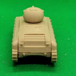 1/72 Scale French AMX 40 Cruiser Tank Prototype, World War Two, WW2 ...