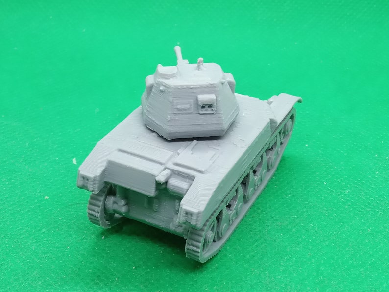 1/72 Scale French AMC 35 Cavalry Tank World War Two WW2 - Etsy