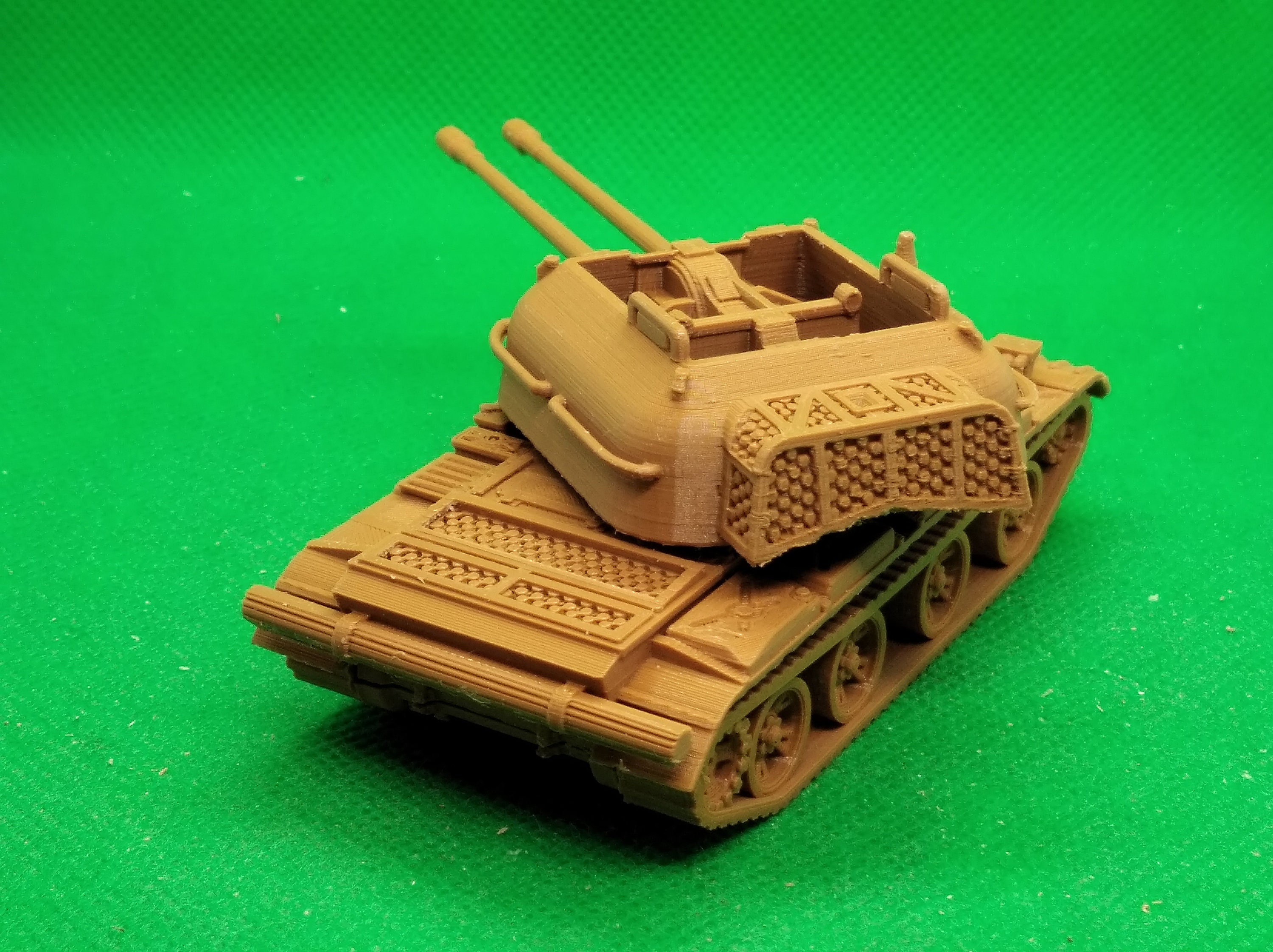 1/72 Scale Soviet ZSU-57-2 Self-propelled Anti-aircraft Gun, Cold War ...