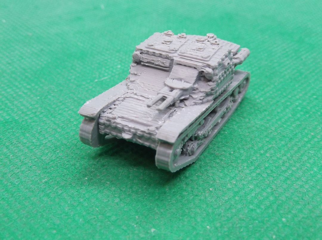 1/72 Scale Italian CV35 Tankette (early Production), World War Two, WW2 ...