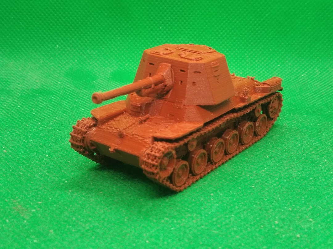 1/72 Scale Japanese Type 3 Ho-ni III Self-propelled Gun and Tank ...