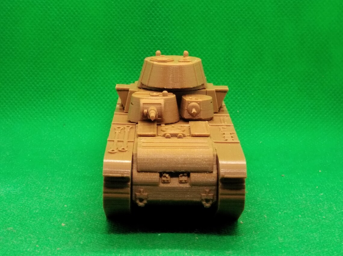 1/72 Scale Soviet T-35A Model 1938 Multi-turreted Heavy Tank, World War ...