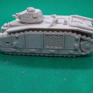 1/72 Scale French Char B1 Medium Tank (APX Turret With SA34 Gun), World ...