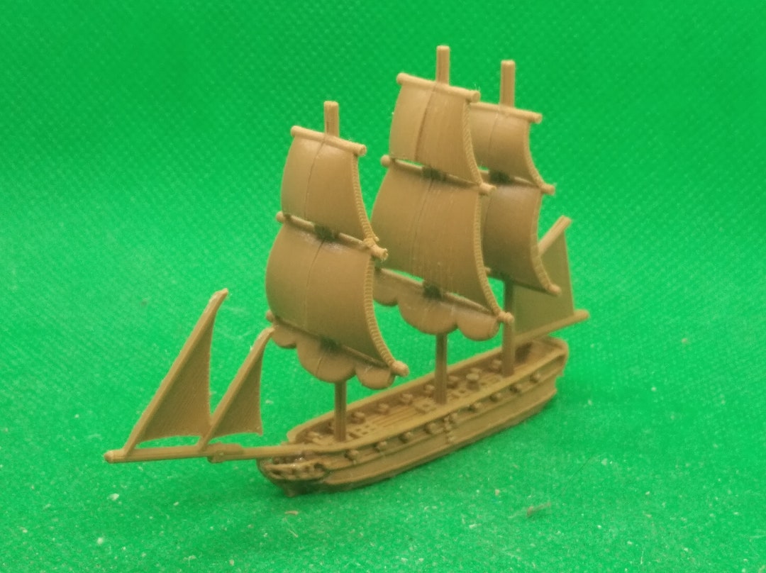 1/700 Scale HMS Osprey Ship-sloop (18-gun), Unrated Sloop-of-war, Black ...