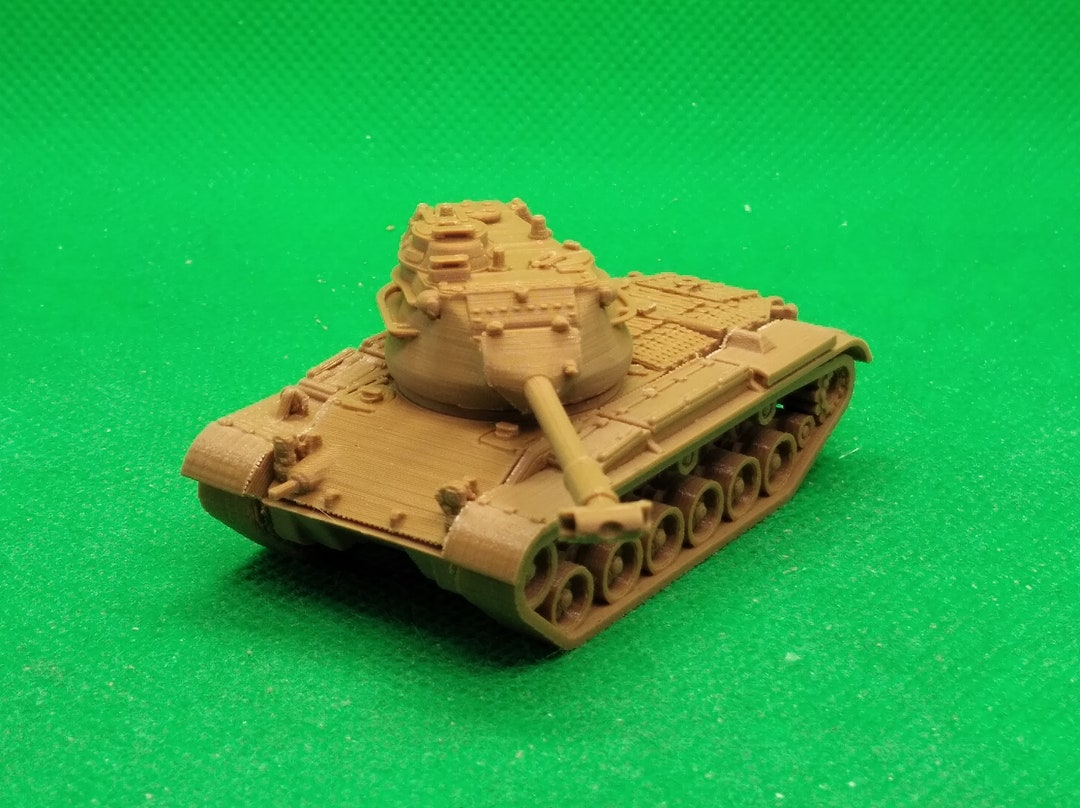 1/100 Scale United States M47 Patton Medium Tank (T Muzzle), NATO, Cold ...