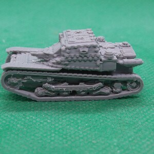 1/72 Scale Italian CV35 Tankette (breda Mounting) Command, World War ...