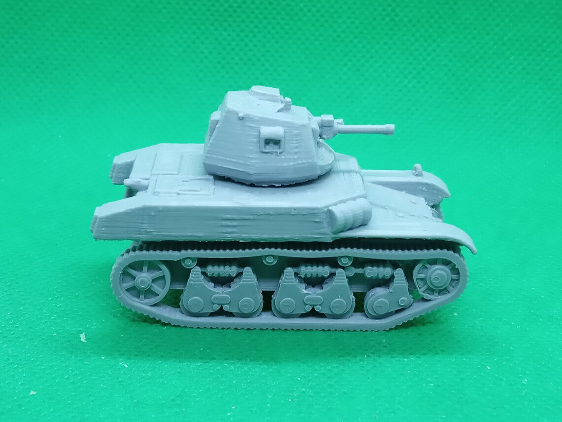 1/72 Scale French AMC 35 Cavalry Tank World War Two WW2 | Etsy