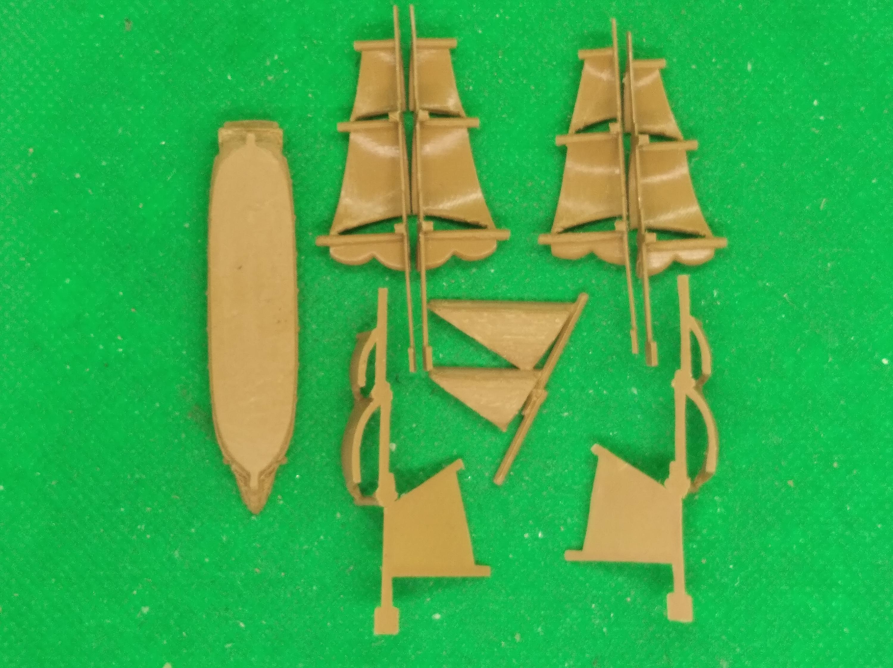 1/700 Scale HMS Ariel Ship-sloop (16-gun), Unrated Sloop-of-war, Black ...