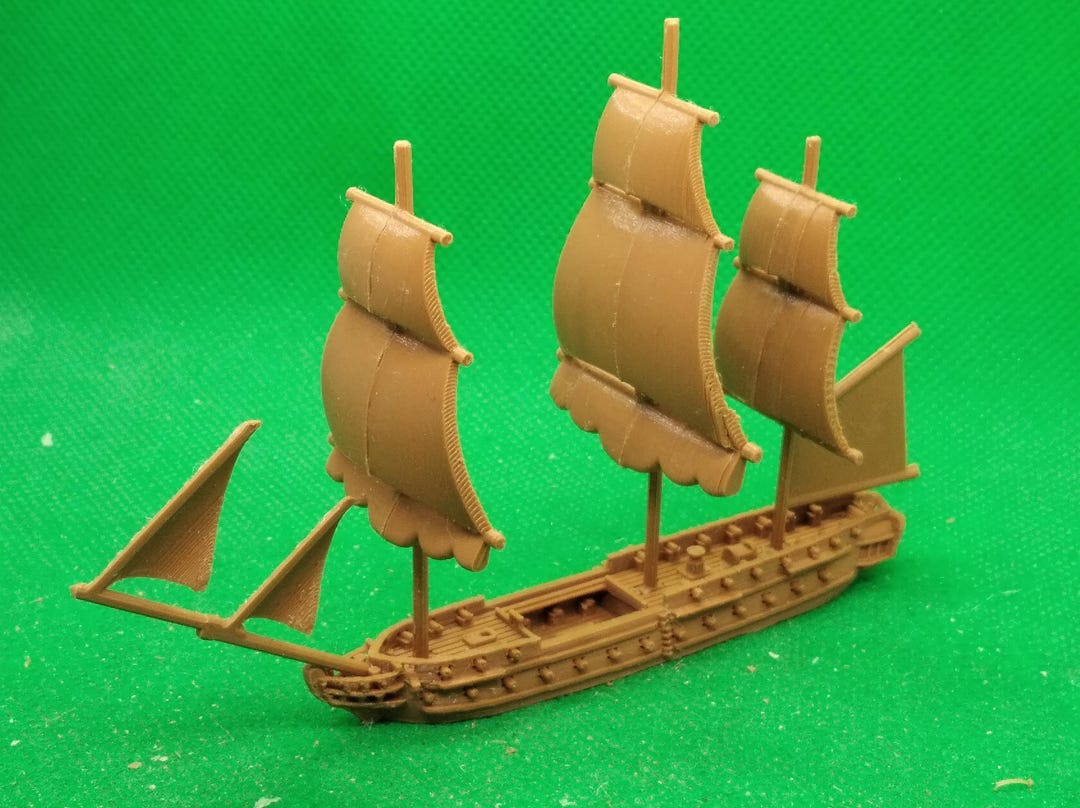 1/700 Scale HMS Euryalus Frigate (36-gun), 5th Rate, Black Seas, XVIII ...