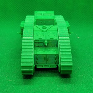 1/72 Scale British Mk V Tank (female), World War One, WW 1, Russian ...