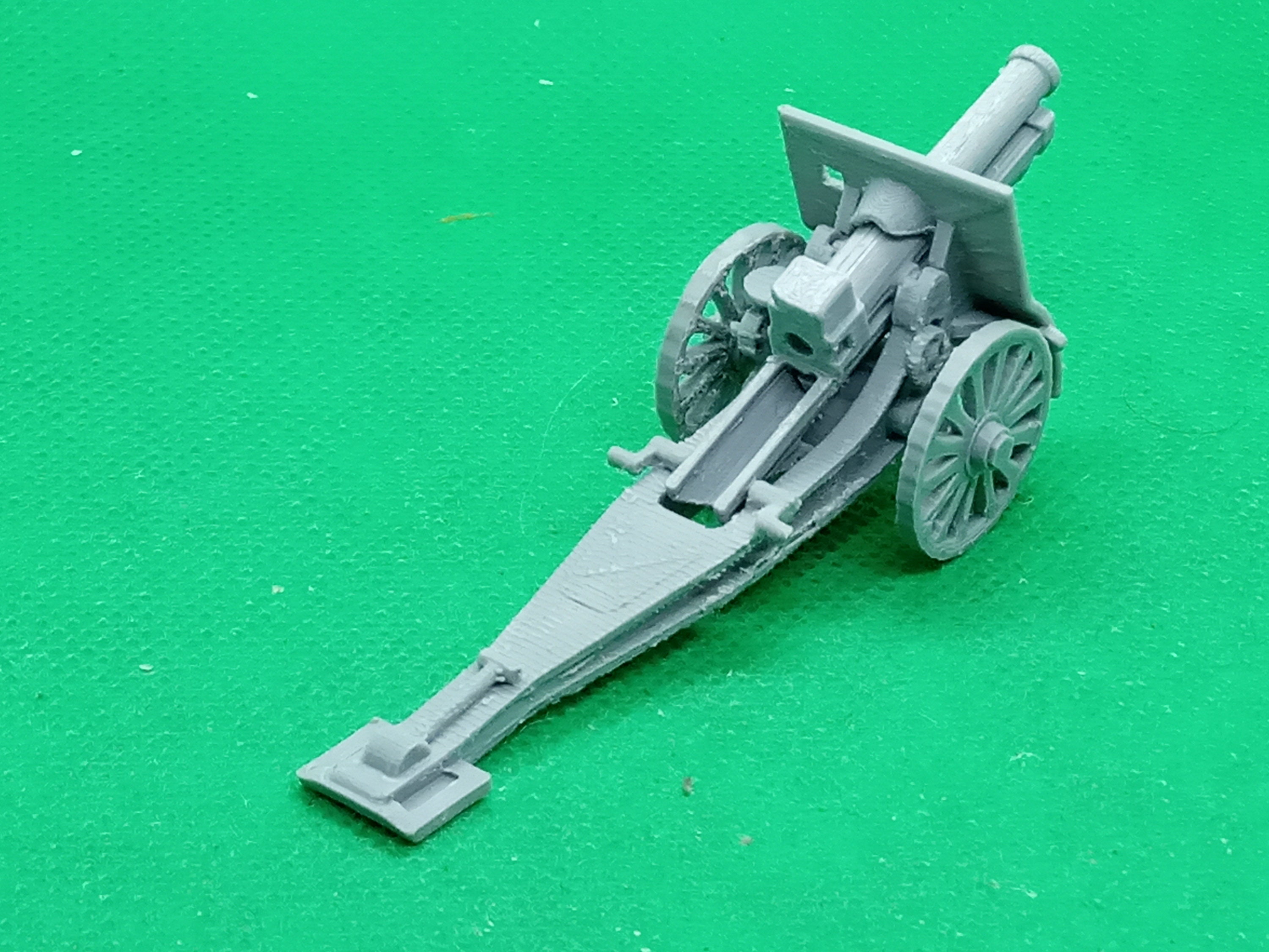 1/72 Scale 2 X French 155 Mm Schneider C17S Howitzer spoked | Etsy