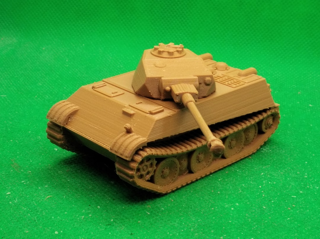 1/72 Scale German VK 28.01 Medium Tank Project, World War Two, WW2, 3D ...