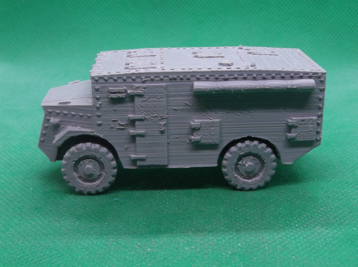1/72 Scale British Guy Lizard Armored Command Vehicle World - Etsy Canada
