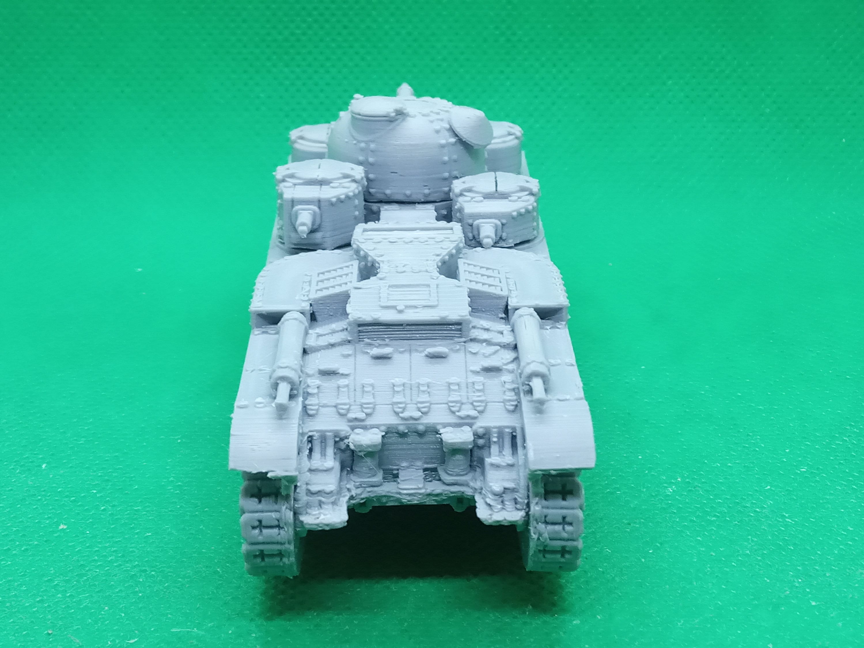 1/72 scale British Vickers A1E1 Independent super heavy | Etsy