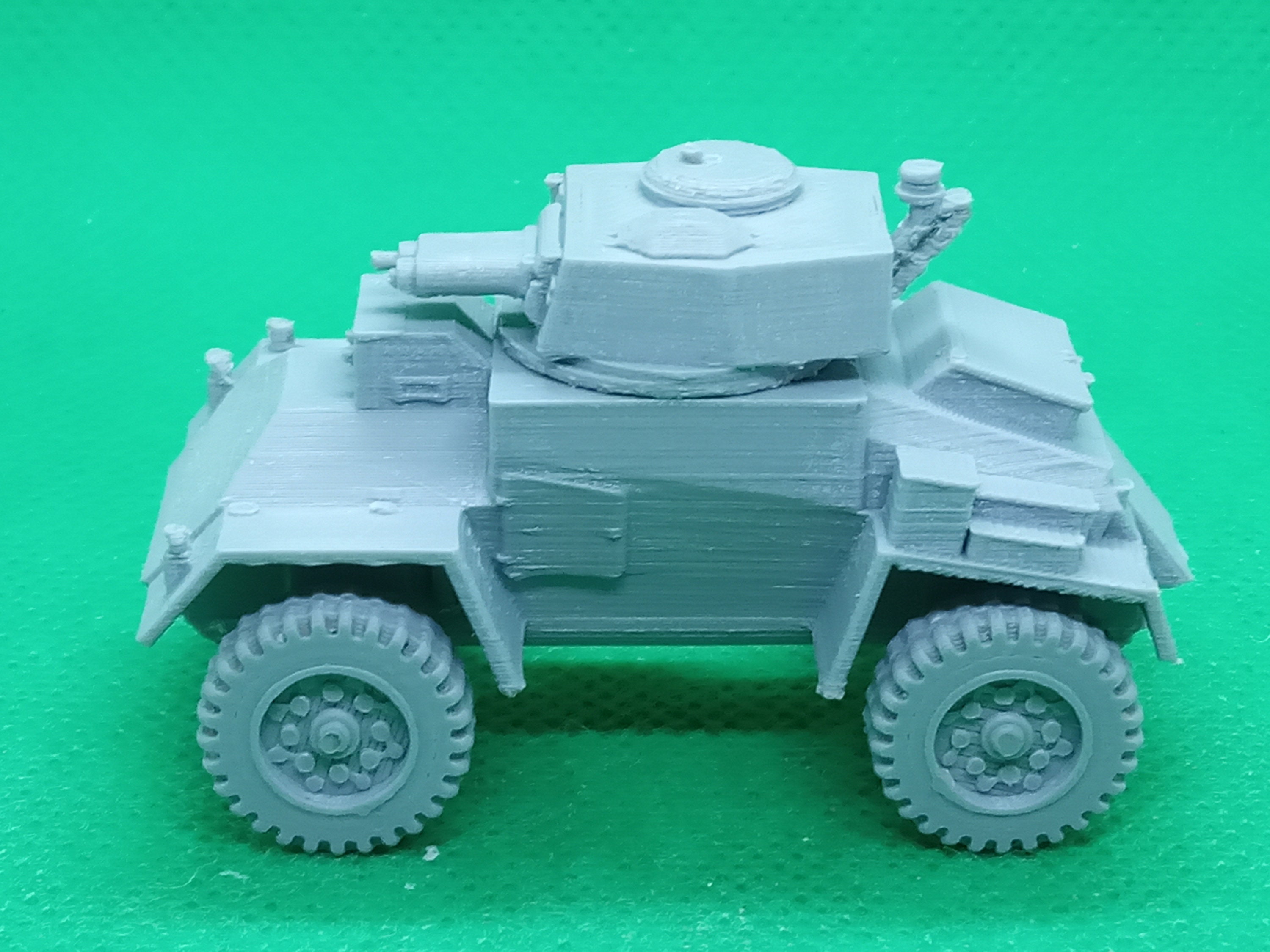 1/72 Scale British Guy Mk I Armored Car, World War Two, WW 2, Battle ...