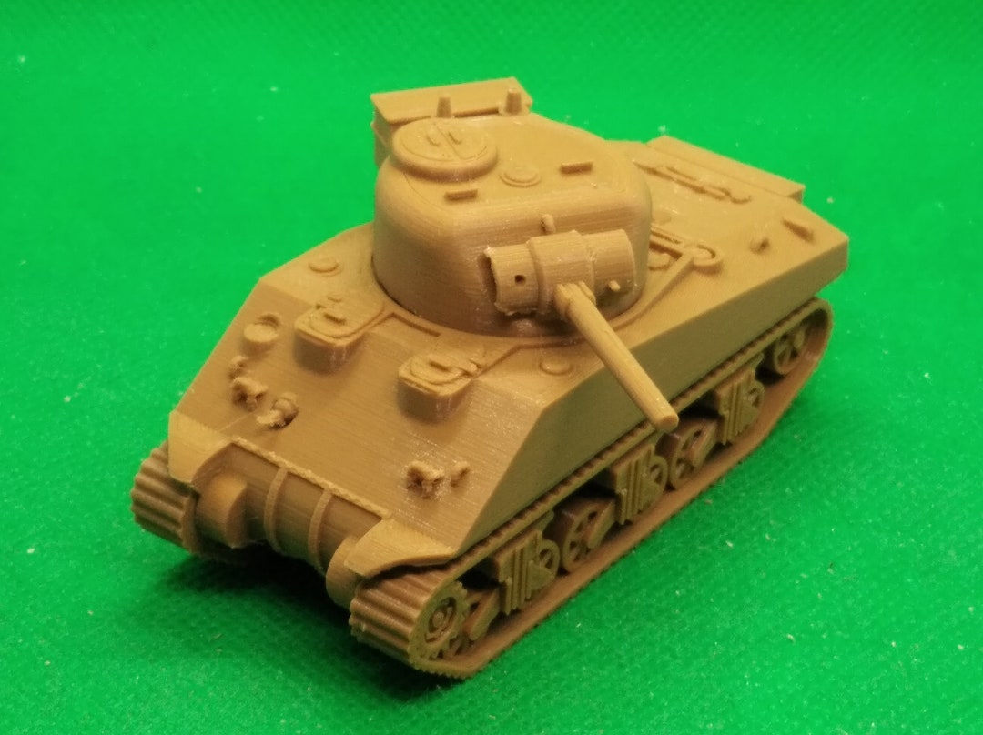1/72 Scale British Early Sherman V Medium Tank (US M4A4 Variant), World ...