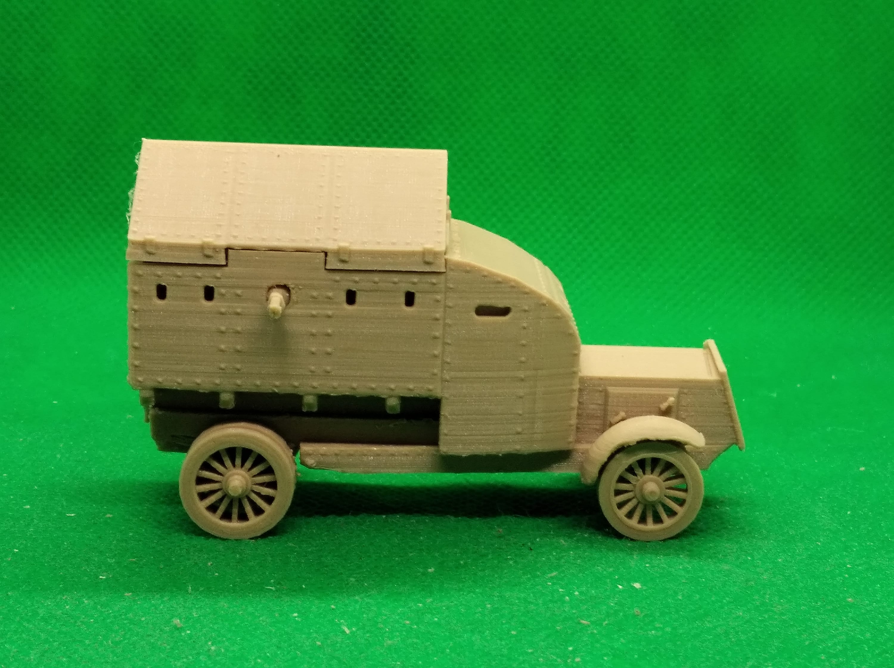 1/72 Scale Greek Vickers-peerless Model 1923 Armored Car - Etsy