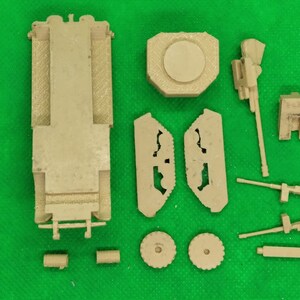 1/72 Scale United States M15 Half-track Self-propelled Anti-aircraft ...