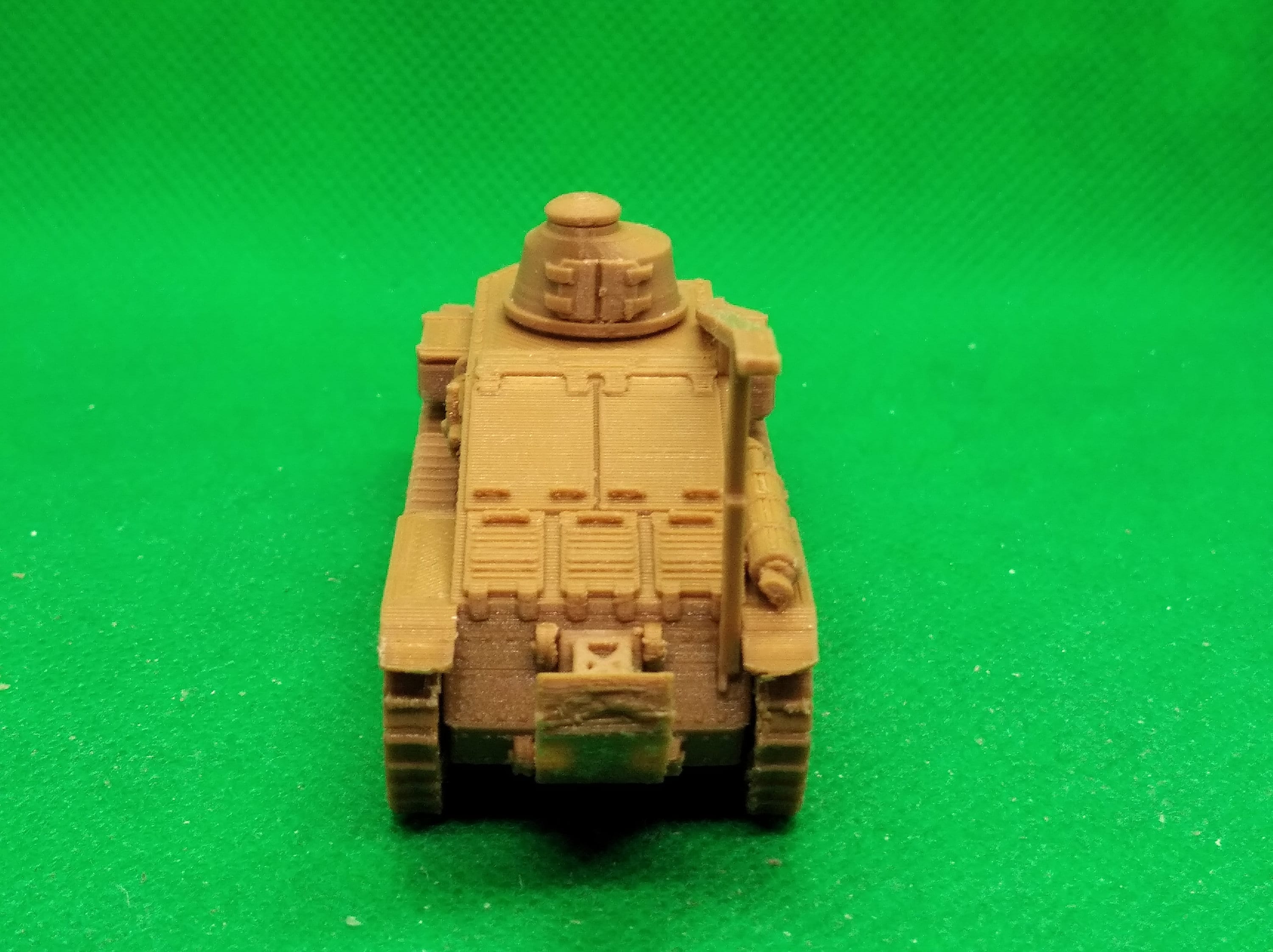 1/72 Scale Early Production French Renault Char D1 Infantry | Etsy