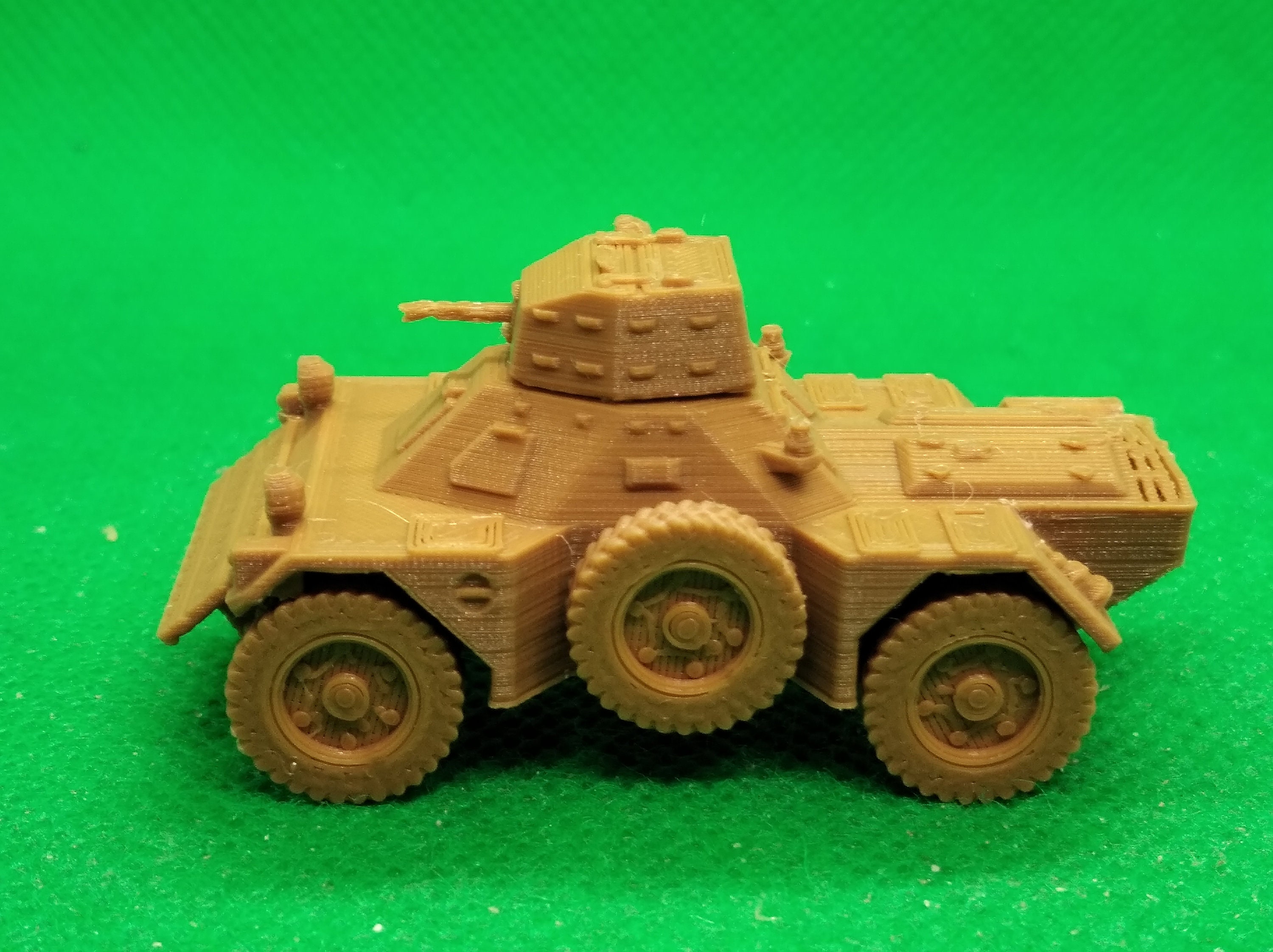 1/72 Scale British Daimler Ferret Mk II Armored Car Cold War | Etsy