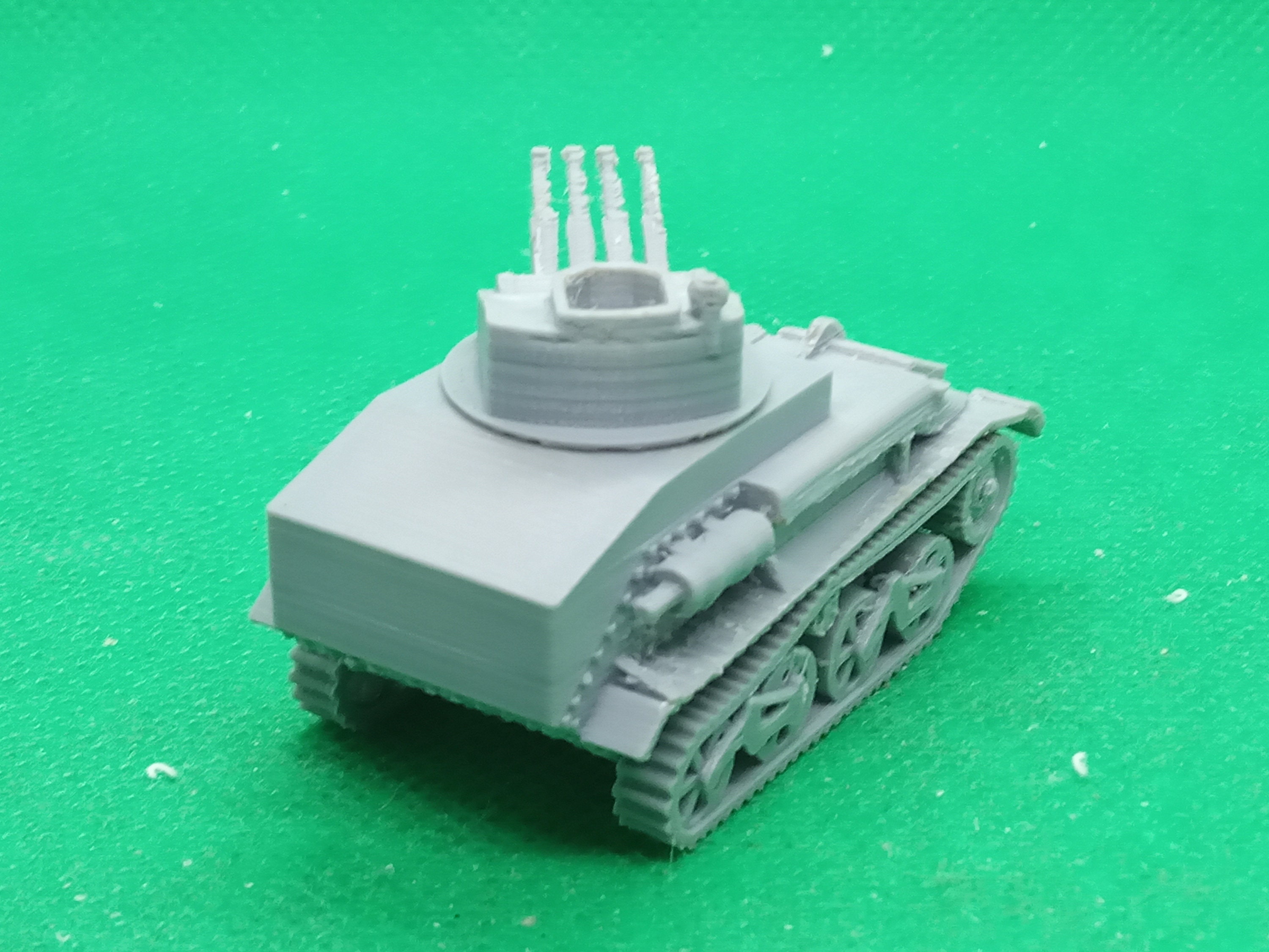 1/72 Scale British Light Tank Mk VI AA Mk II World War Two - Etsy