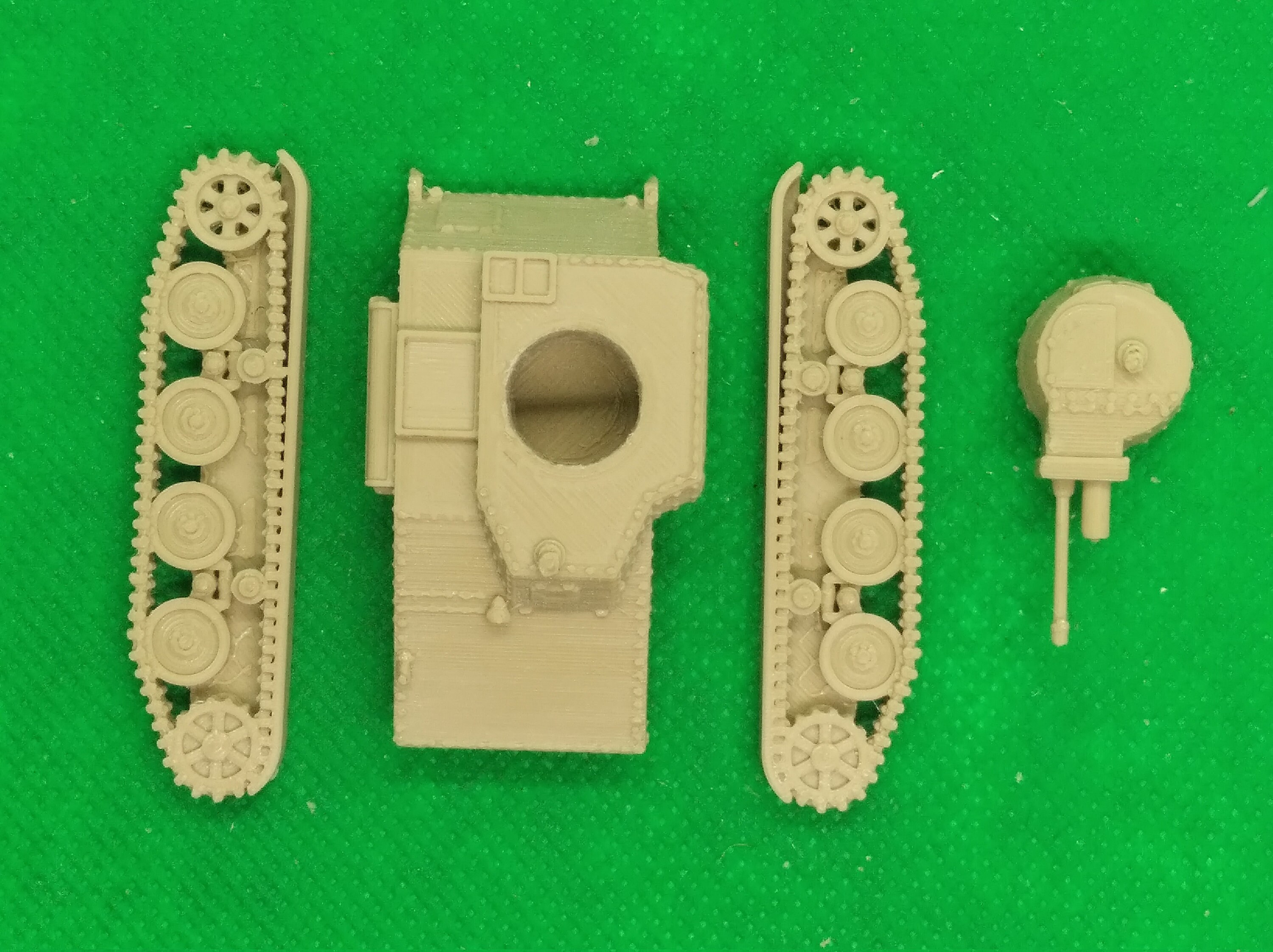 1/72 Scale Polish 4TP Light Tank Prototype Inter-war World | Etsy