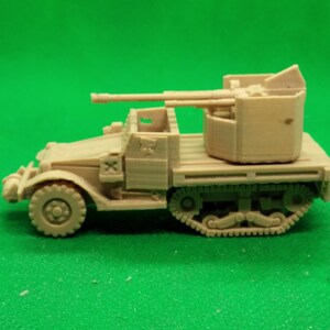 1/72 Scale United States M15 Half-track Self-propelled Anti-aircraft ...