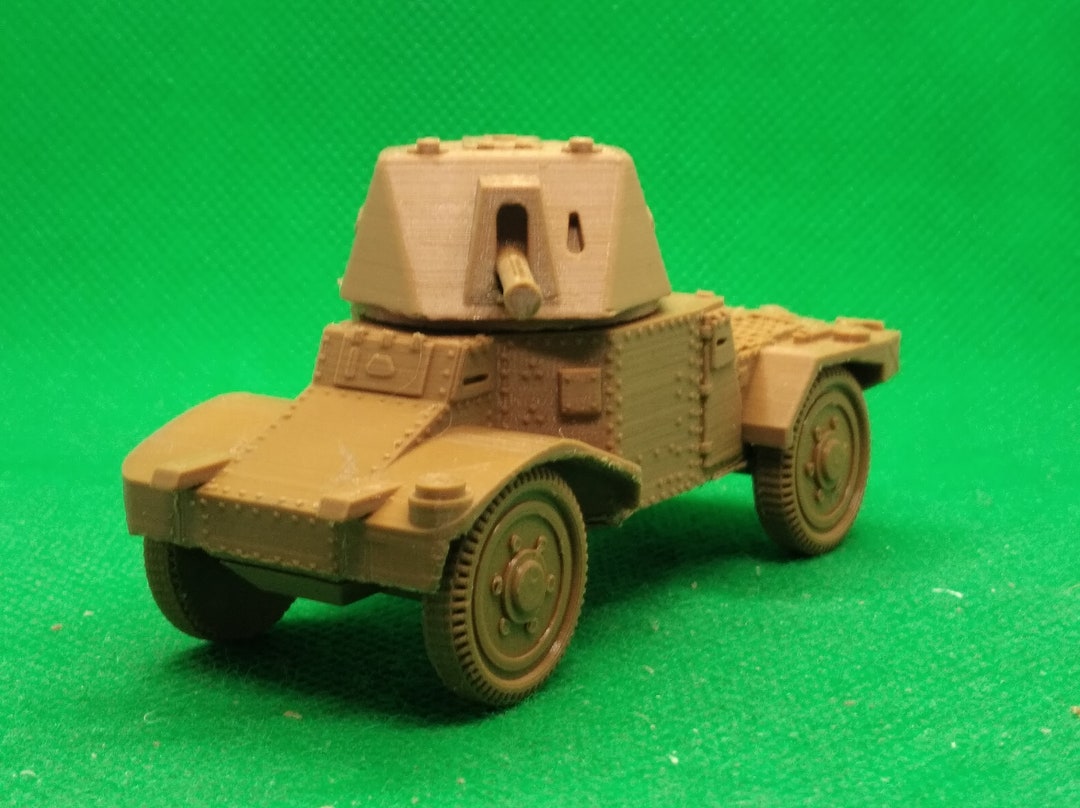 1/56 Scale French Panhard 178 AMD Armored Car With Clandestine Turret ...