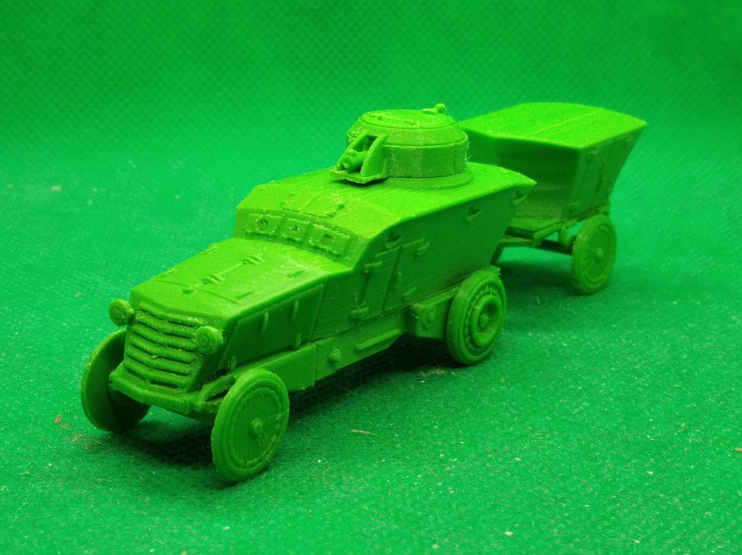 1/72 Scale Austrio-hungarian Romfell 1915 Armored Car, World War One ...