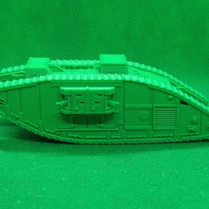 1/72 Scale British Mk V Tank (female), World War One, WW 1, Russian ...