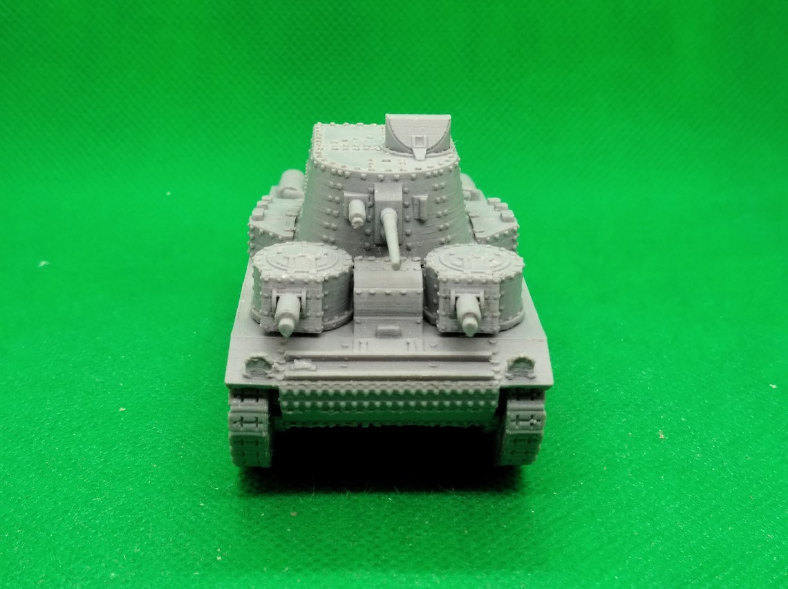 1/72 Scale British Vickers Medium Mk III Tank Inter-war 3D - Etsy Canada