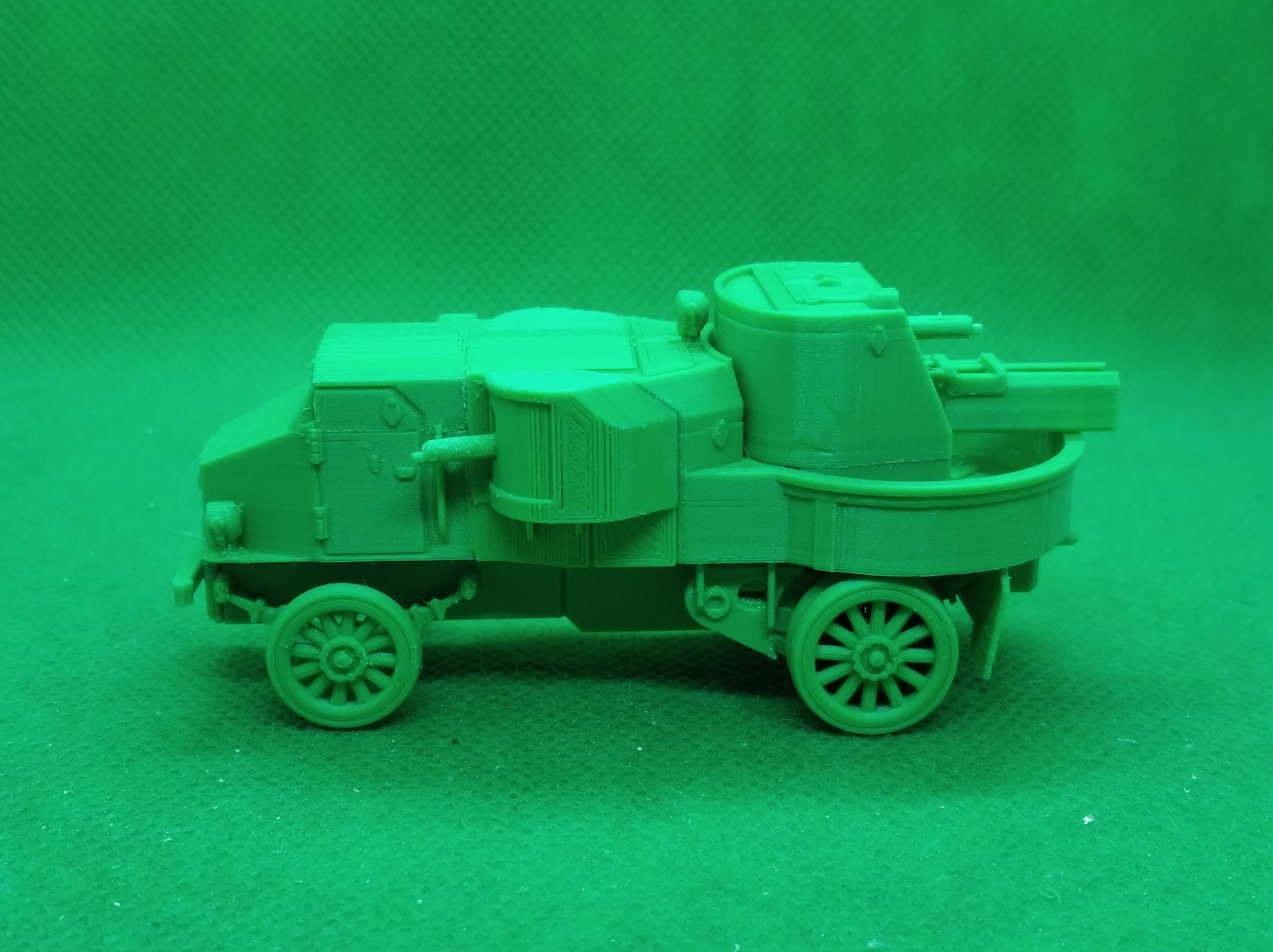 1/72 Scale Russian Garford-putilov Armored Car, World War One, Russian ...
