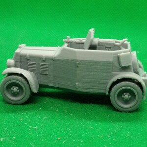 1/56 Scale German Kfz 13 Armored Car World War Two WW2 - Etsy